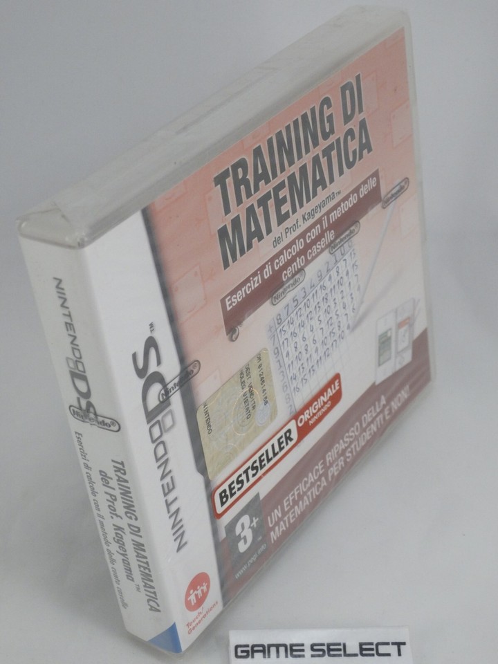 Mathematics Training Nintendo DS 2DS 3DS PAL - Original New Sealed ...