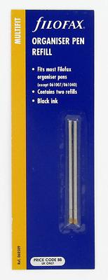 Filofax Mini pen refill black (2 pack) (060509) Organiser Pen Refill ...