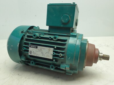 Siemens Z38-LA80M4/1LA7080-4AA9 Gear Drive Motor 1 Hp 3 Phase 1710Rpm ...