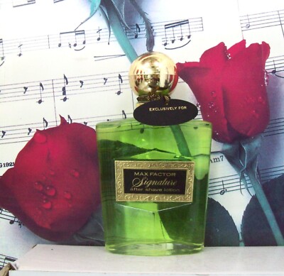 Max Factor Signature After Shave Lotion 5.0 Oz. Unboxed. | eBay