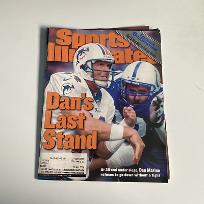 1999 December 13 Sports Illustrated Magazine, Dans Last Stand (MH571 ...