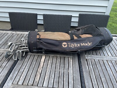 Assorted Golf Club Set W/ TaylorMade Bag | SELLING AS IS | *READ DESC ...