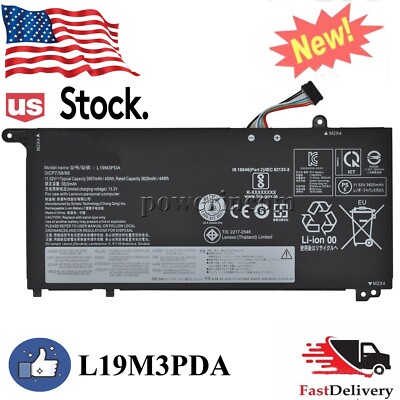 L19D3PDA Battery for Lenovo 15 G4 ABA IAP Series L19L3PDA L19D3PDA ...
