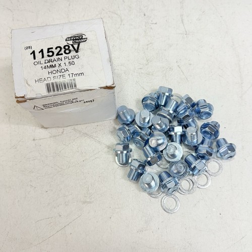 25pc 17mm-14X1.5 Drain Plug 80-44 (90009PY3000 / 2151221010) / Honda CR ...