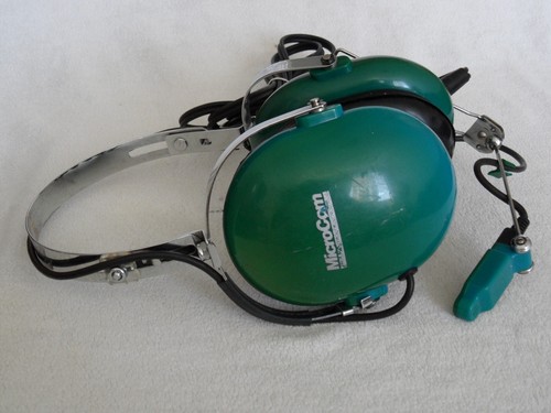 MicroCom Aviation Headset M-40 -as Is- | eBay