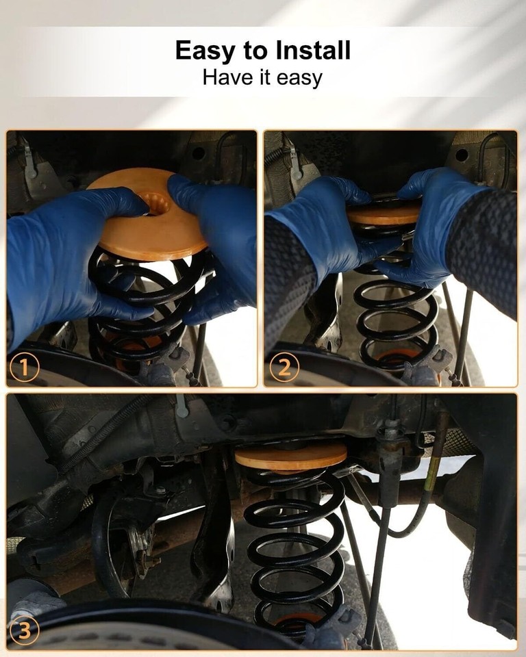 4 * Rear Spring Suspension Coil Insulator For Buick Encore Regal Verano ...