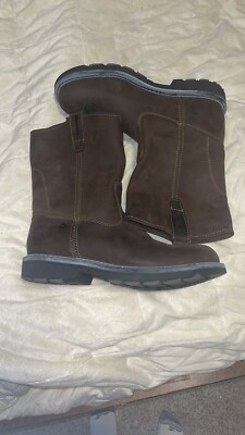Wolverine W04727 Men's Brown Leather Work Western Boots - Size 13 Extra ...