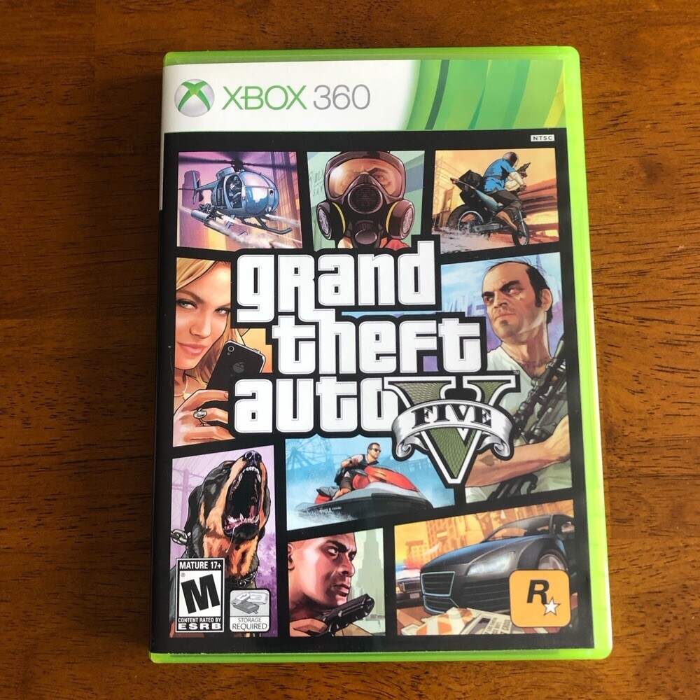 Xbox 360 Gta Grand Theft Auto 5 V Play Disc 2 Tested Grand Theft Auto