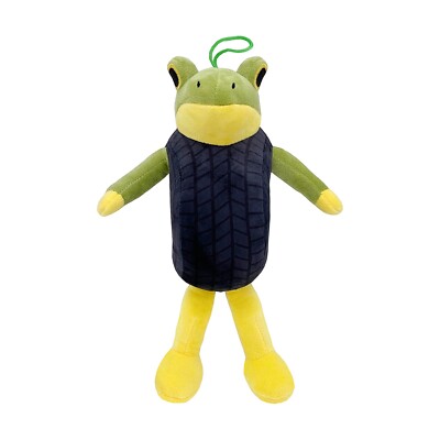 Tire Frog Plush Toy Plush Doll Brainrot Stuffed plush puppet Gift ...