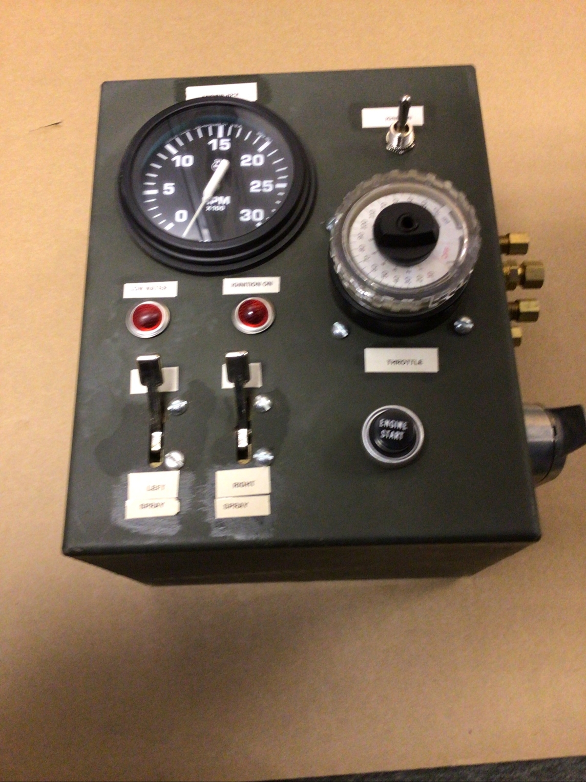 Macleod Instruments Auxiliary Panel B1900-4800 | eBay