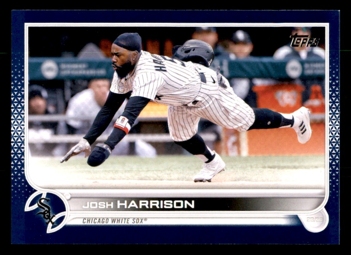 2022 Topps Update #US262 Josh Harrison Royal Blue Parallel - Chicago ...