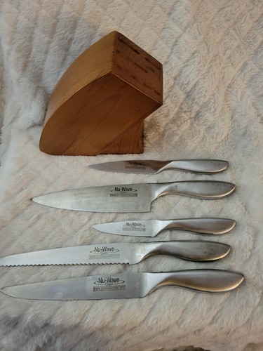 Nuwave Oven stainless steel knife set 5 pieces | eBay