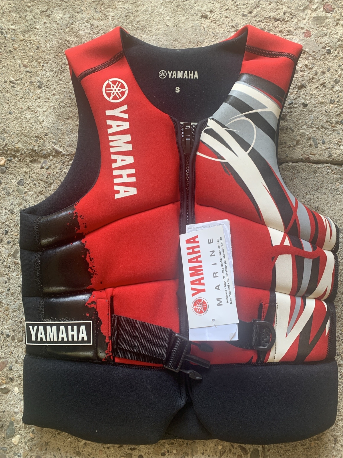 Yamaha Lifejacket PFD Marine Jetski Size S Neoprene | eBay