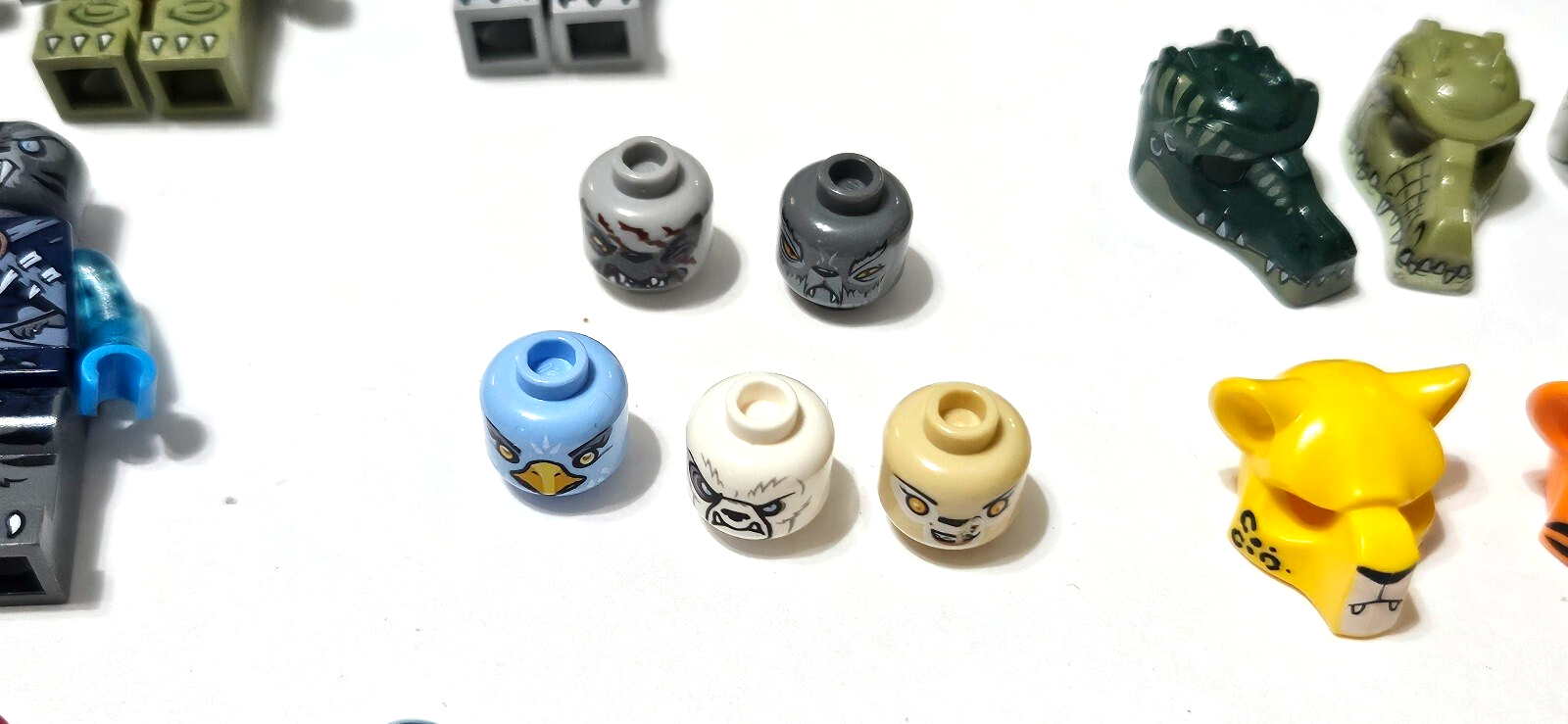 Lego Chima Minifigure Lot Minifigures Weapons Masks Accessories | eBay