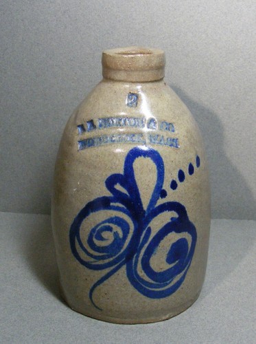 1977 Sampson Stoneware Pottery Jug FB Norton Worcester Ma | eBay