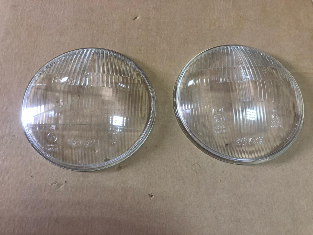 NOS UNIMOG HEADLIGHT LENS 406 BOSCH | eBay