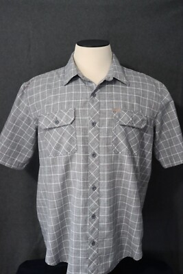 Orvis Classic Collection Mens Size XL Short Sleeve Shirt Gray ...