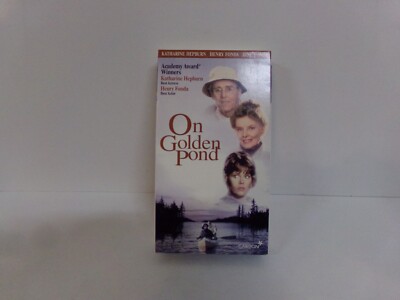 On Golden Pond (VHS Tape Movie, Used, 1981 ) Katharine Hepburn, Henry ...