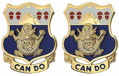 15th Infantry Regiment US Army Unit Crest (pair) | eBay