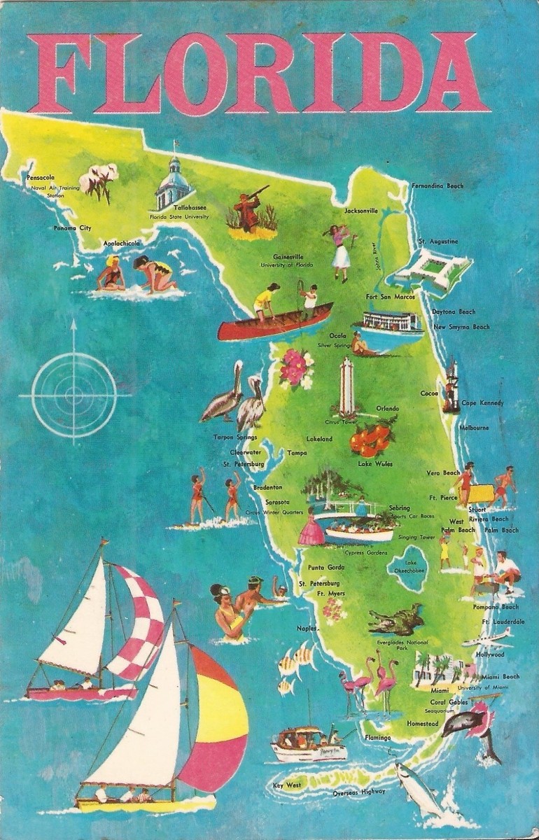 Map Of Clearwater Florida Everglades