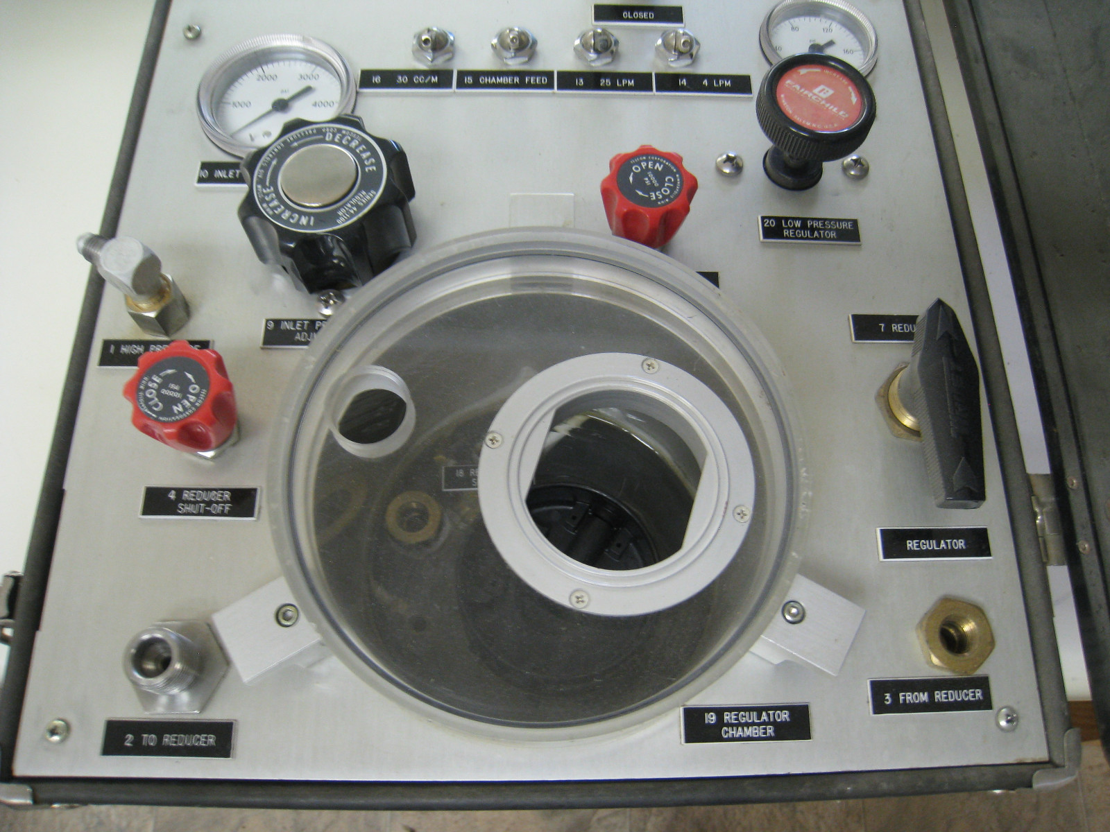 SCOTT Air Pak Maintenance Tester Test Kit 802830 01- With 2 Hoses for ...