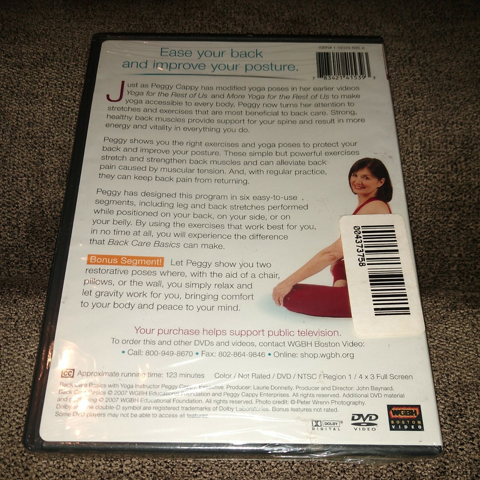Yoga for the Rest of Us - Back Care Basics (DVD, 2007) 783421415393| eBay