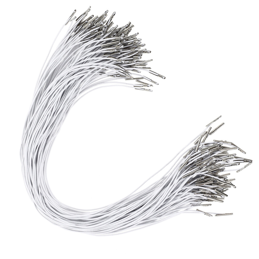 100 Elastic Barbed Cords with Dual Metal Barb Fasteners | eBay