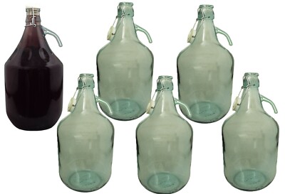 Wine making,home brewing demijohns,1 gallon discount price,FREE & FAST ...