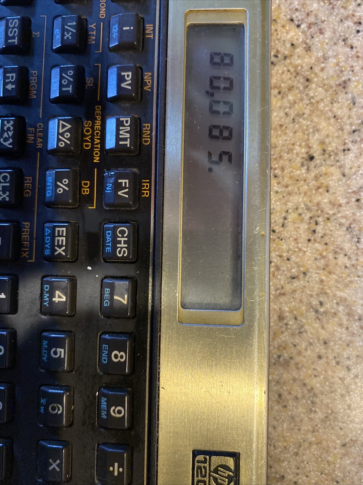 HP 12C Financial Calculator Good Batteries In Working Condition | eBay