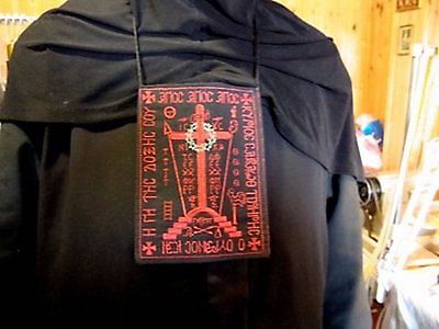 Orthodox Byzantine Monastic Monk Nun Mantle Schema | eBay
