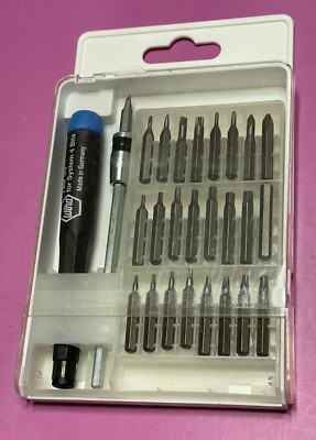 Wiha 75991 27-Piece Micro Bits Set with Handle and Bit Extension | eBay