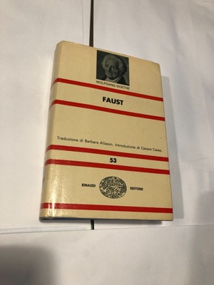 GOETHE Faust, Einaudi, NUE 1967 | eBay