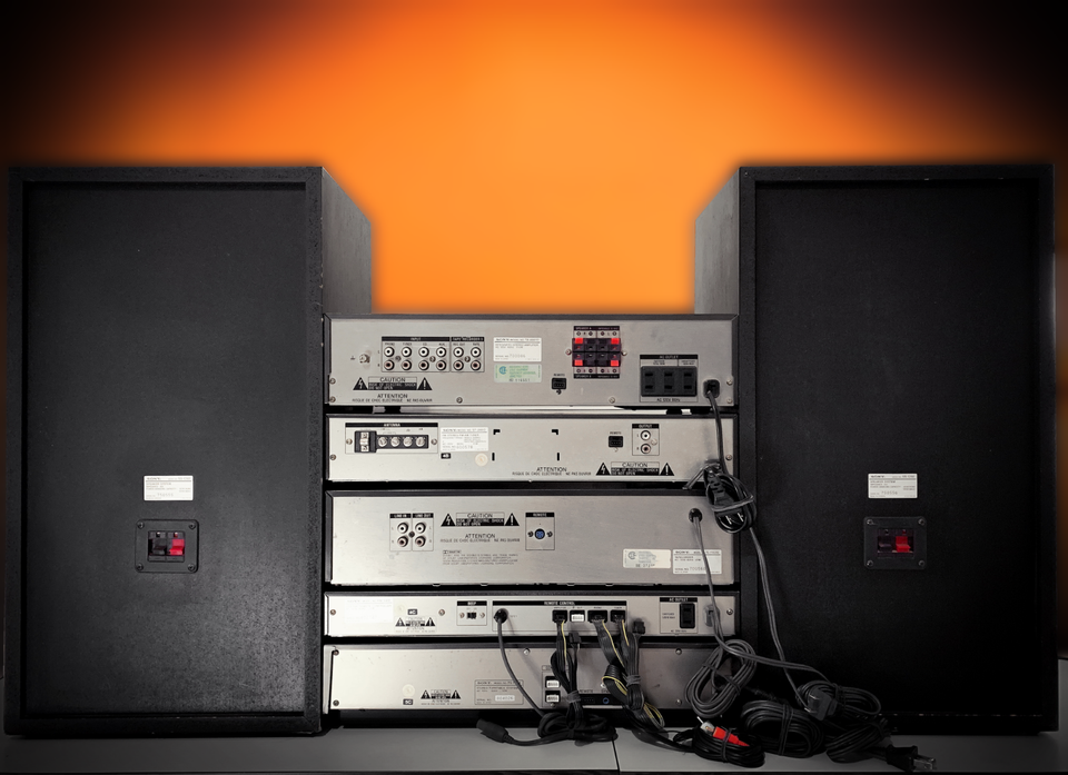 SONY TA-AX410 🌈RaRe🌈 Complete Vintage Component Stereo System | eBay