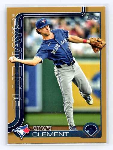2025 Topps #319 Ernie Clement Gold #/2025 | eBay