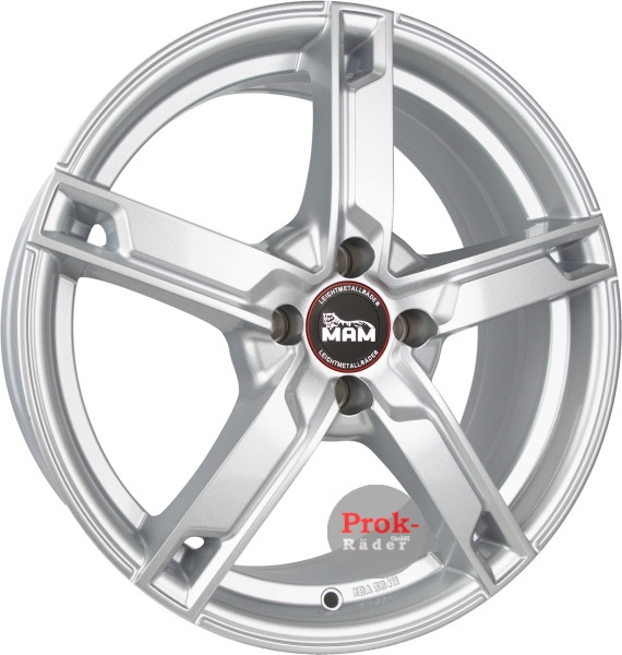 4x Alufelgen MAM W4 für Volkswagen Golf Plus 1KP 16 Zoll Felgen | eBay.de