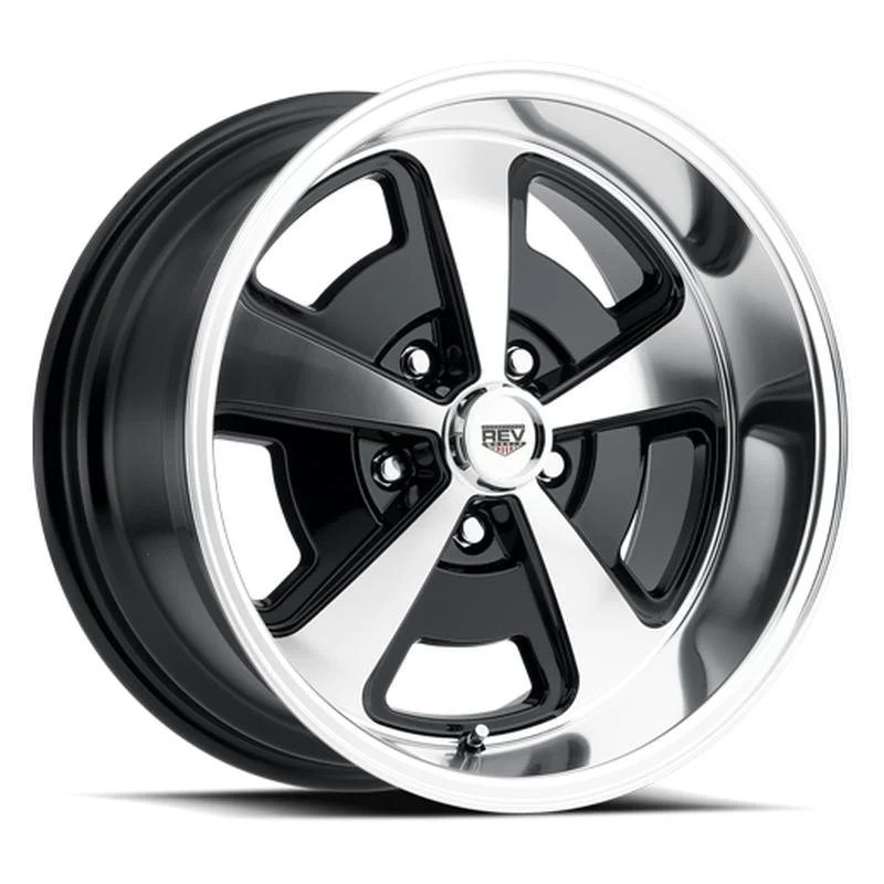 REV 109 Wheels 15x7 (0, 5x120.65, 72.7) Black Rims Set of 4 | eBay