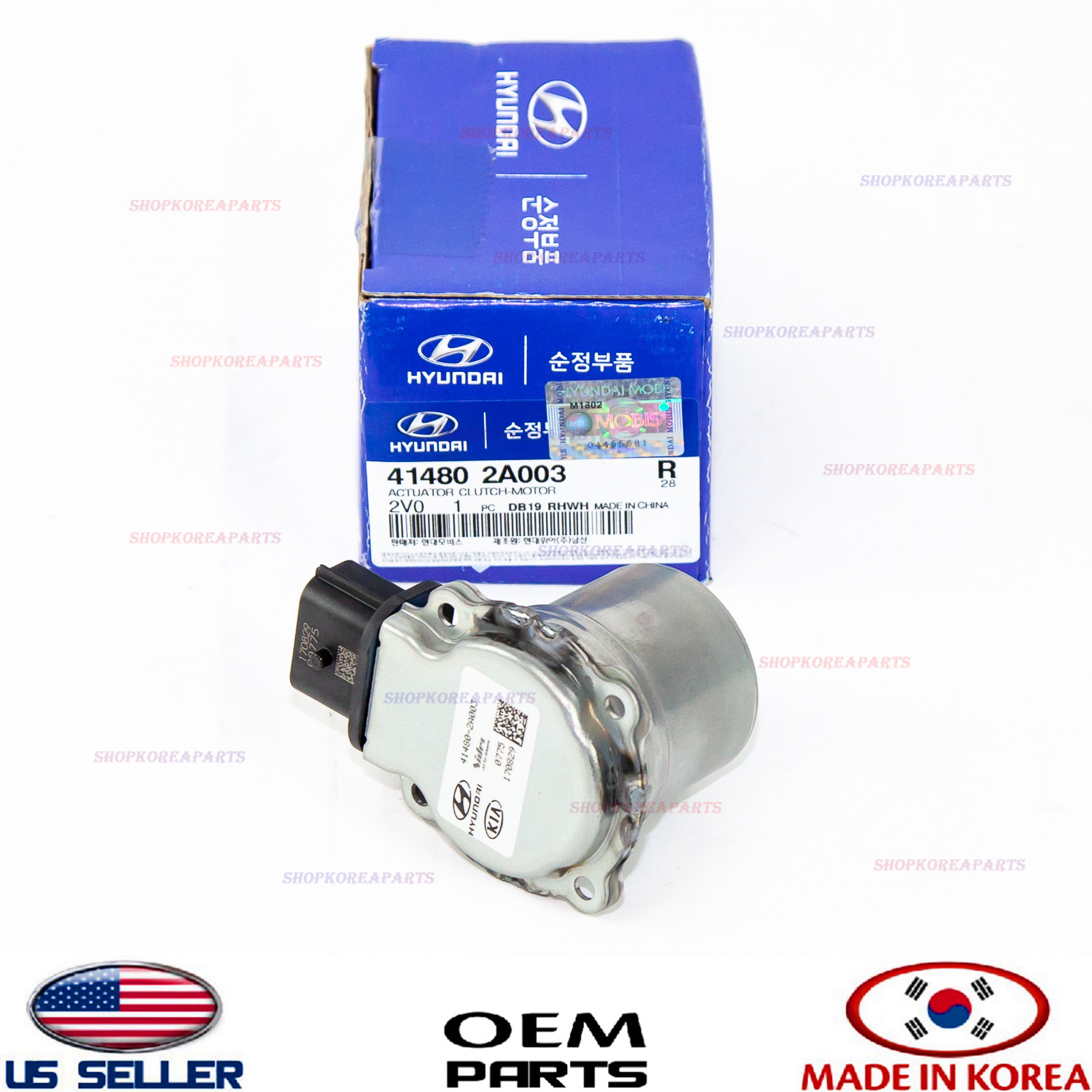 Genuine Transmission Clutch Actuator Motor OEM Hyundai Veloster 12-17 ...