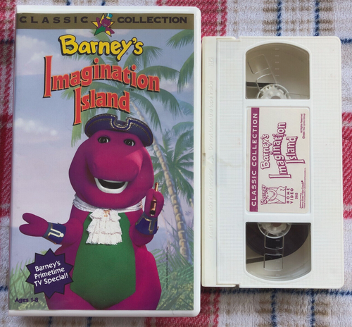BARNEY'S IMAGINATION ISLAND [1994] (White Tape) | CANADIAN CLAMSHELL ...