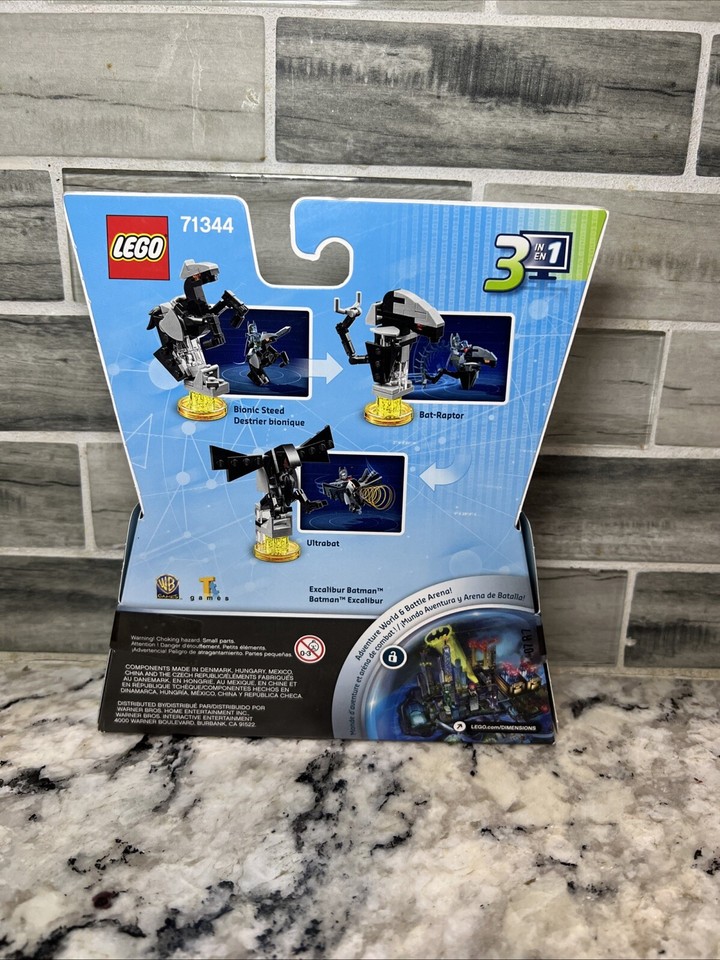 2017 LEGO DIMENSIONS SET# 71344-LEGO BATMAN MOVIE EXCALIBUR BATMAN ...
