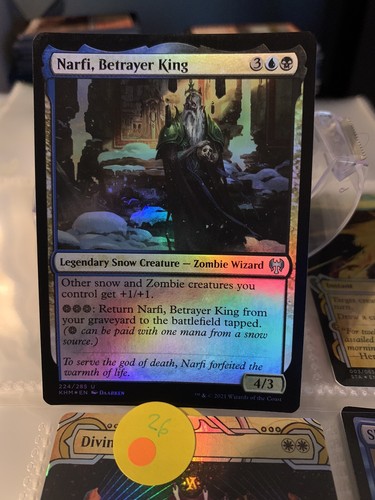Narfi, Betrayer King (Foil) - Kaldheim KHM #224 - Magic: The Gathering ...
