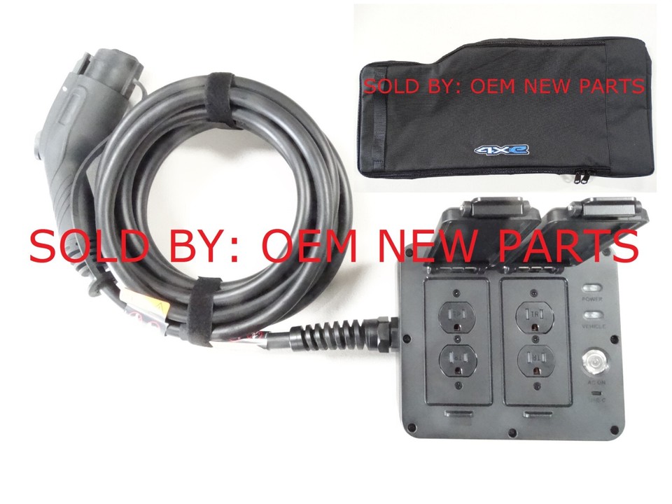 OEM New 2024 2025 Jeep Wrangler Power Box 4XE 68522775AC and Carrying ...