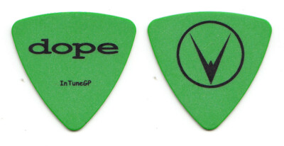 Dope Virus (Andre Michel Karkos) Green Bass Tour Guitar Pick #2 | eBay