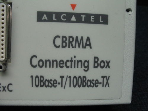 Alcatel CBRMA Connecting Box 3BA56174ACAA 10Base-T/100Base-TX for sale ...