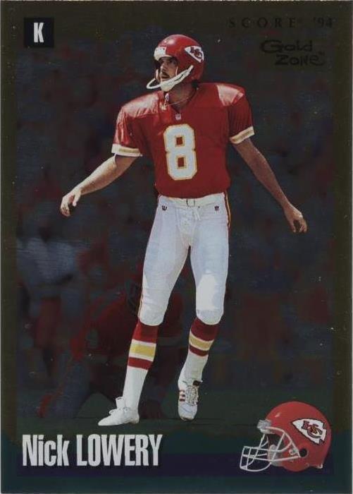 1994 Score - Nick Lowery #131 Gold Zone for sale online | eBay