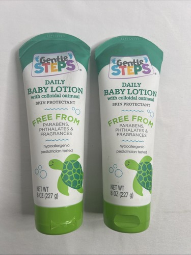 New Lot OF 2 Gentle Steps Daily Baby Lotion Colloidal Oatmeal Sealed ...