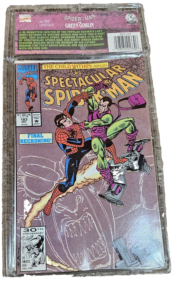 Spider-Man vs Green Goblin Spectacular Complete 6 part set Factory ...