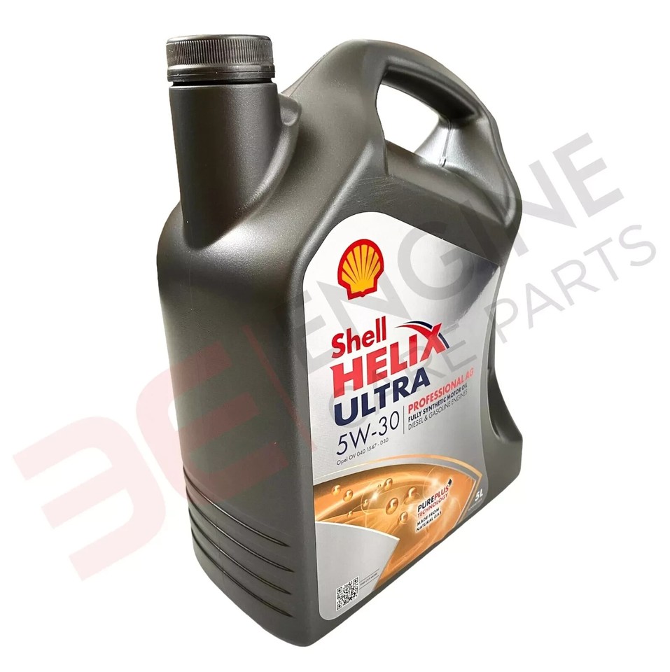 SHELL HELIX ULTRA AG PROFESSIONAL ENGINE OIL 5W30 5 L | eBay