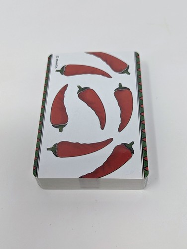 Maack Red Chili Peppers Playing Cards Complete 52 Card Deck + 2 Jokers ...