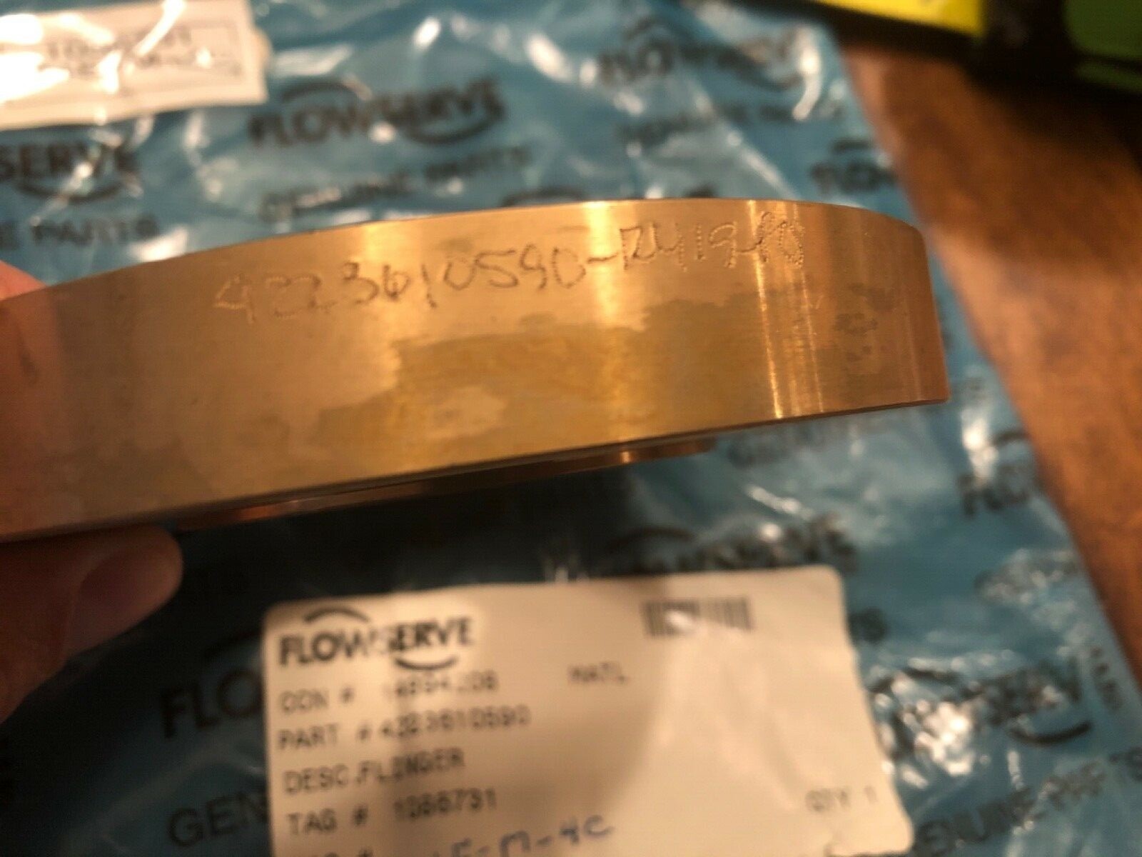 FlowServe Flinger Coupling 4223610590, 2-3/8"ID, 4-5/8”OD Bronze | eBay