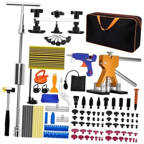 Car Dent Puller Kit, 120PCS Paintless Dent Removal Kit, Car Dent Repair ...